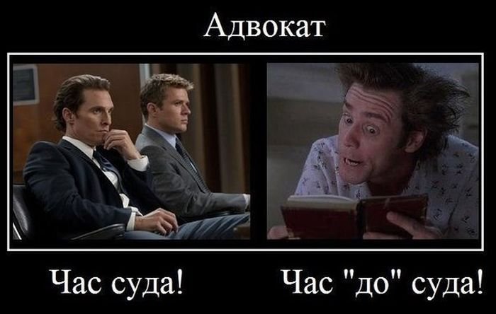 Ваша нечисть і бутербродні хитрощі ТОП 10 приколів про юристів
